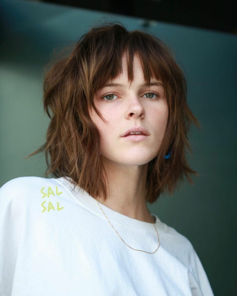10 Stylish Choppy Bob With Bangs Ideas For Wearable Edgy Short Hair