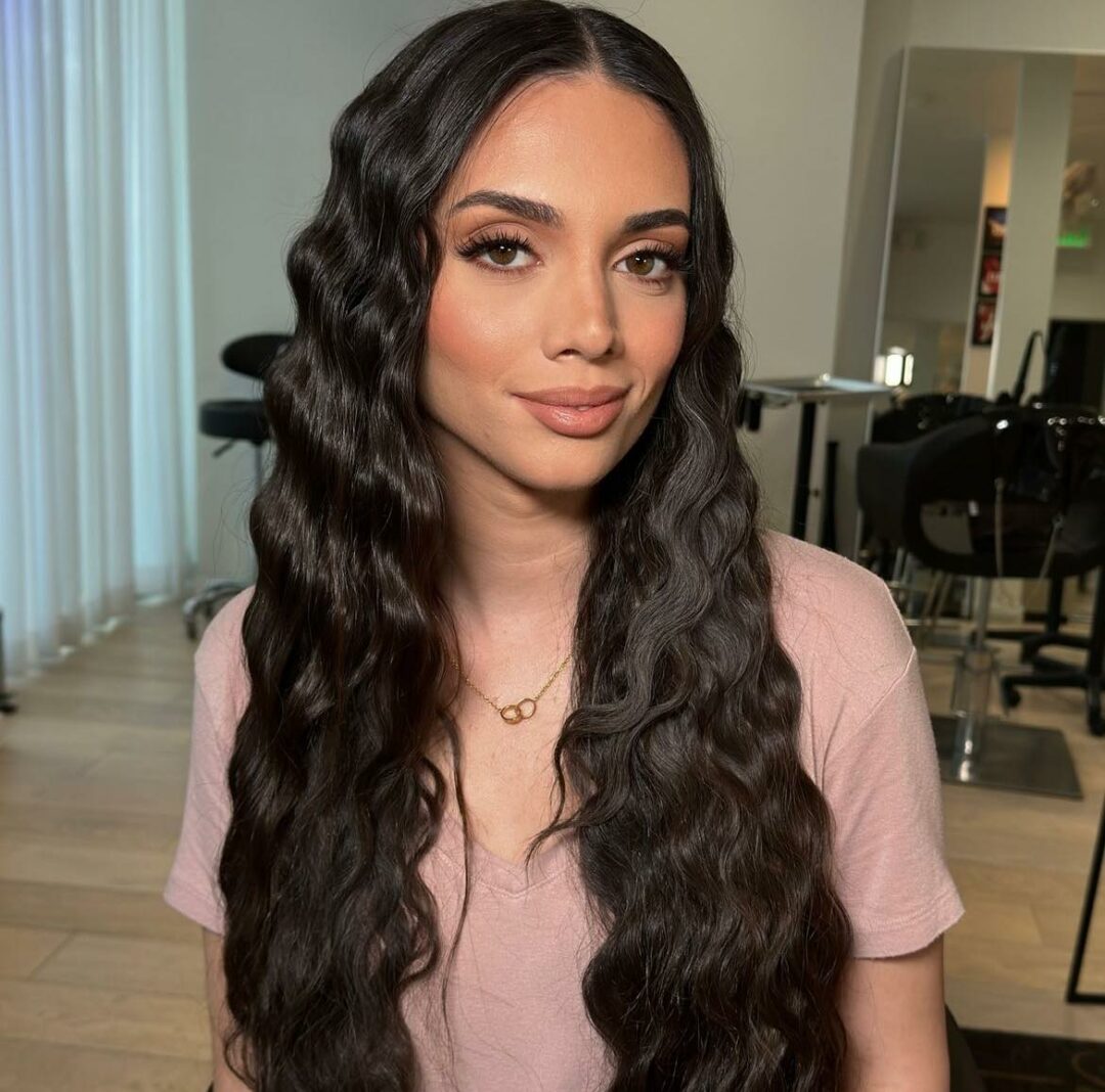 11 Middle Part Hairstyles For Showing Symmetry At Its Best