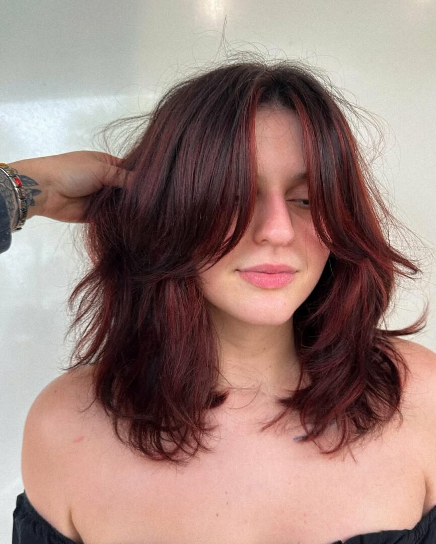 10 Face-Framing Layered Styles That Will Give Your Medium-Length Hair A ...