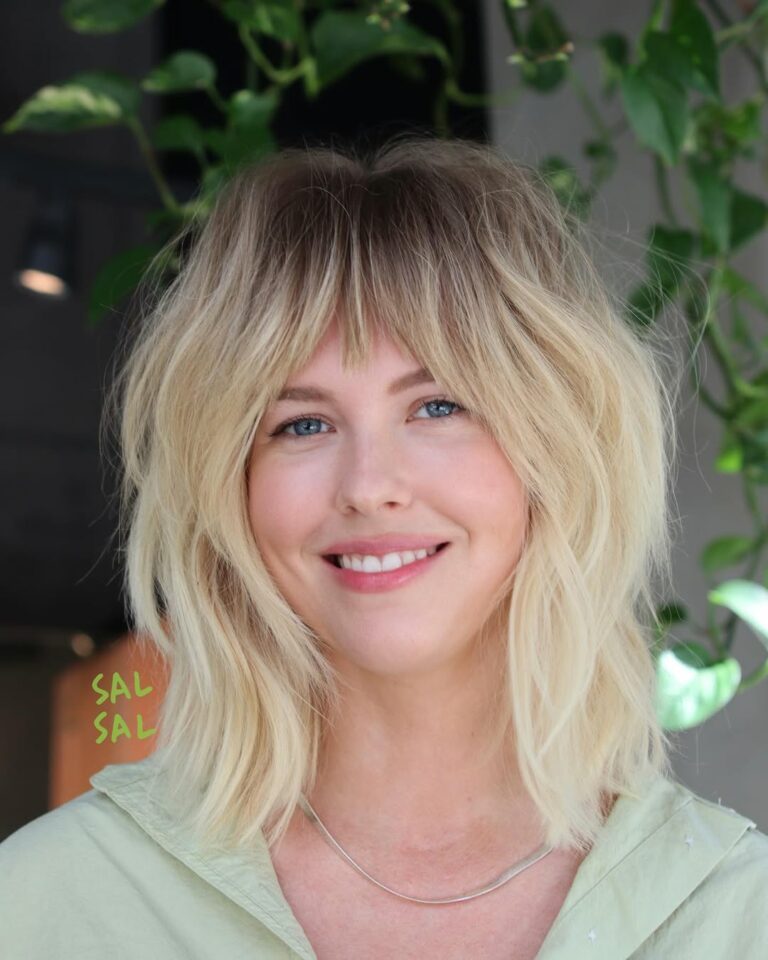 10 Dynamic And Textured Choppy Layered Haircuts For Medium-Length Hair
