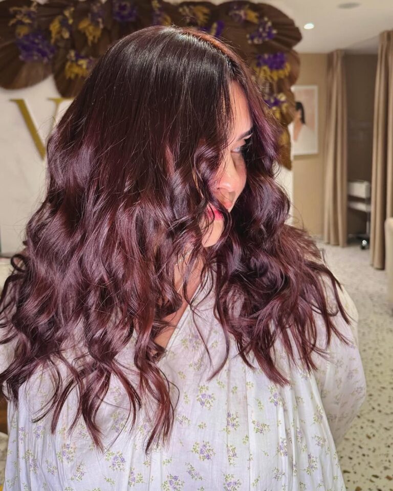 10 Dark Cherry Hair Color Ideas To Try This Season
