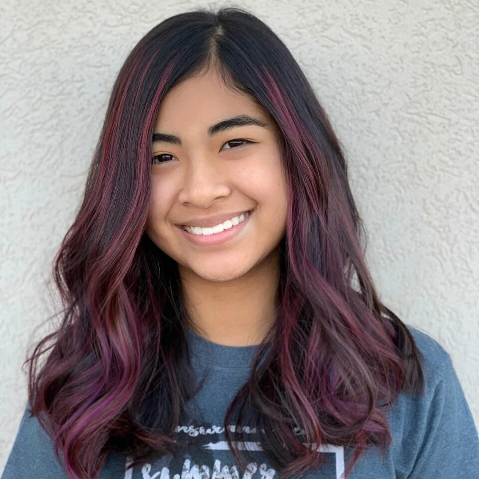 12 Stunning Ways To Elevate Your Dark Hair With Trendy Highlights