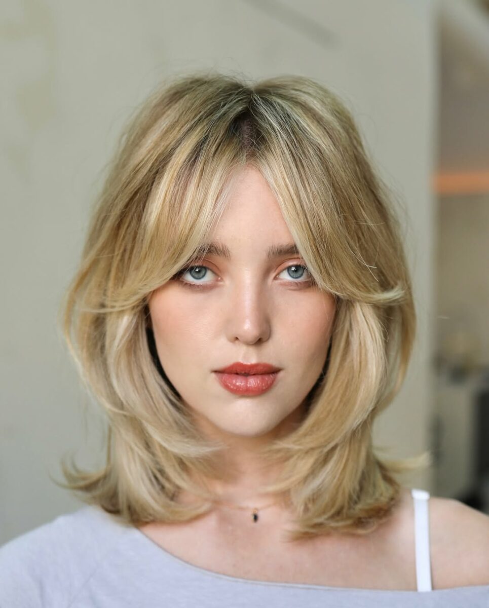 10 Face-Framing Layered Styles That Will Give Your Medium-Length Hair A ...