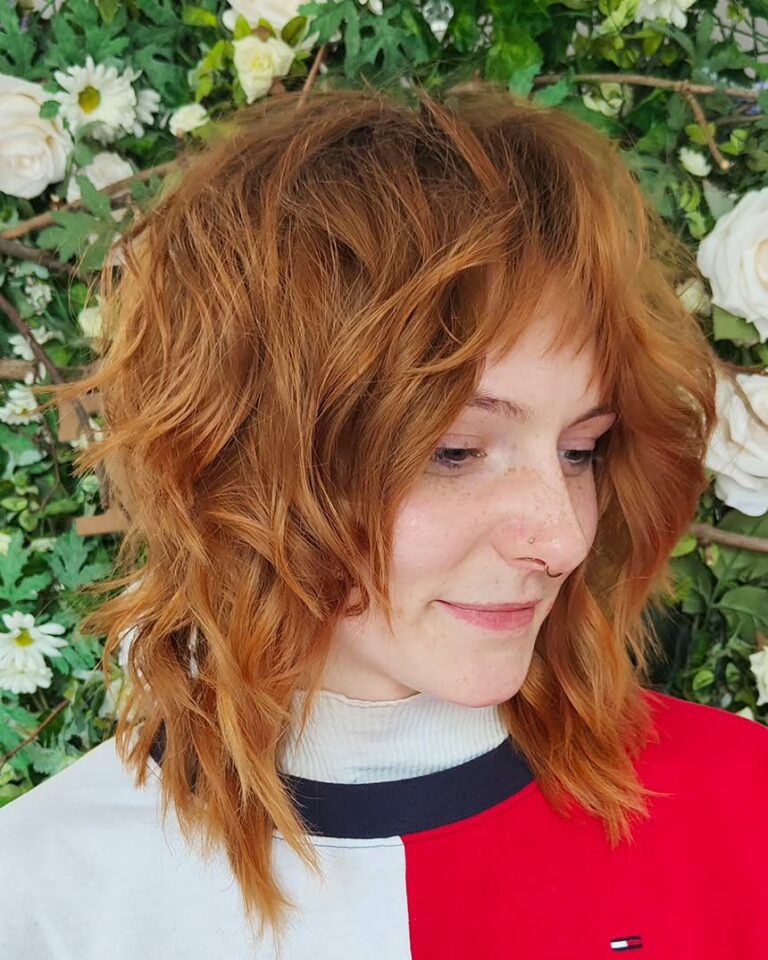 10 Dynamic And Textured Choppy Layered Haircuts For Medium-Length Hair