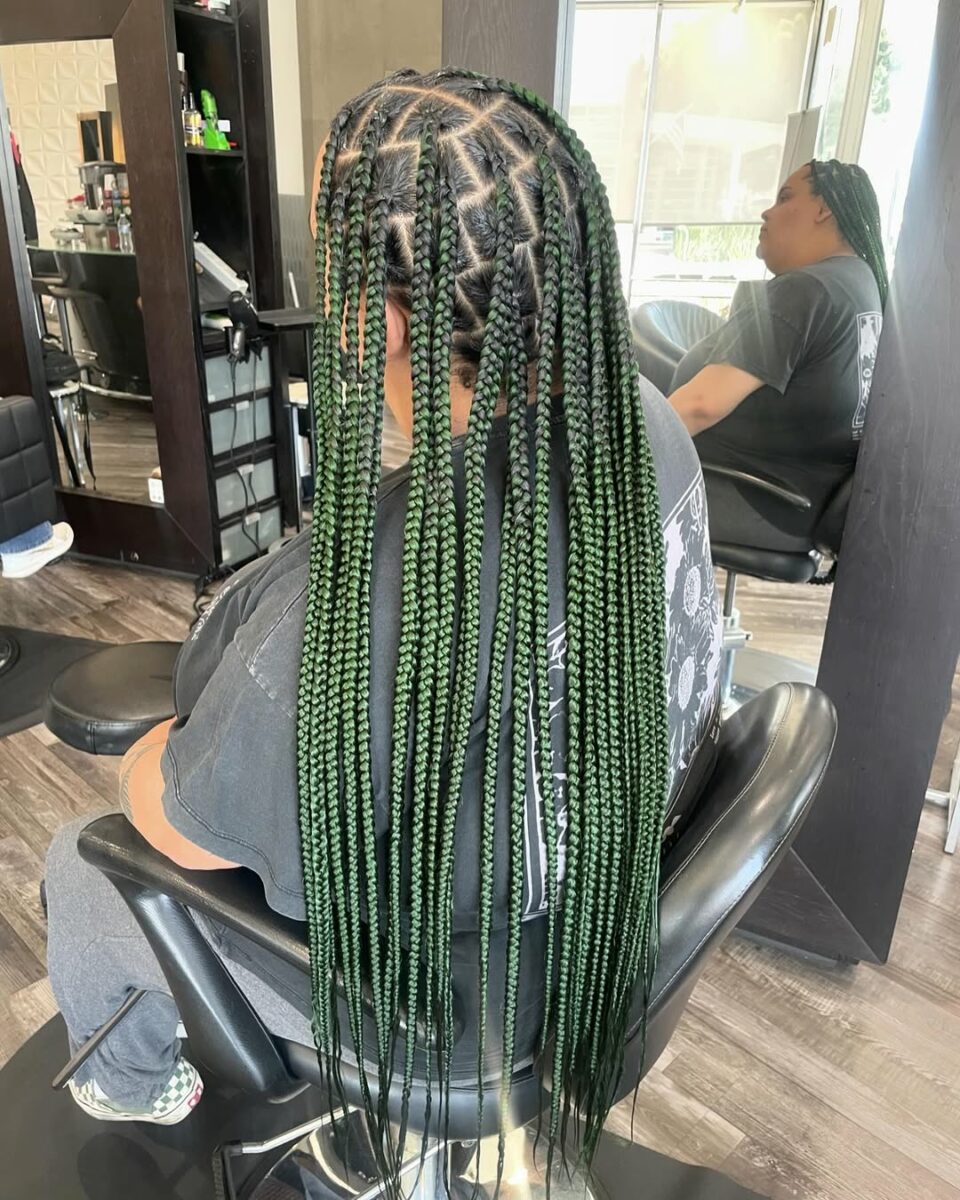 13 Creative Knotless Box Braids That Slay All Day