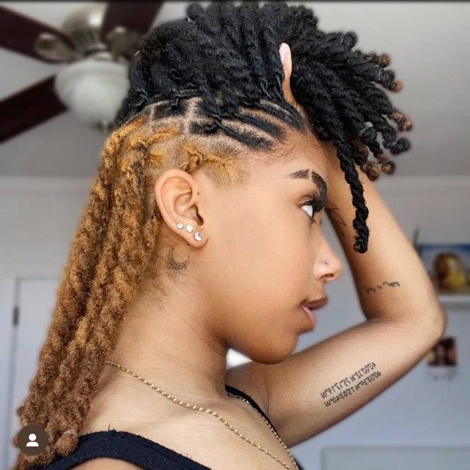 10 Freeform Dreads That Require Patience And Commitment For A Full ...