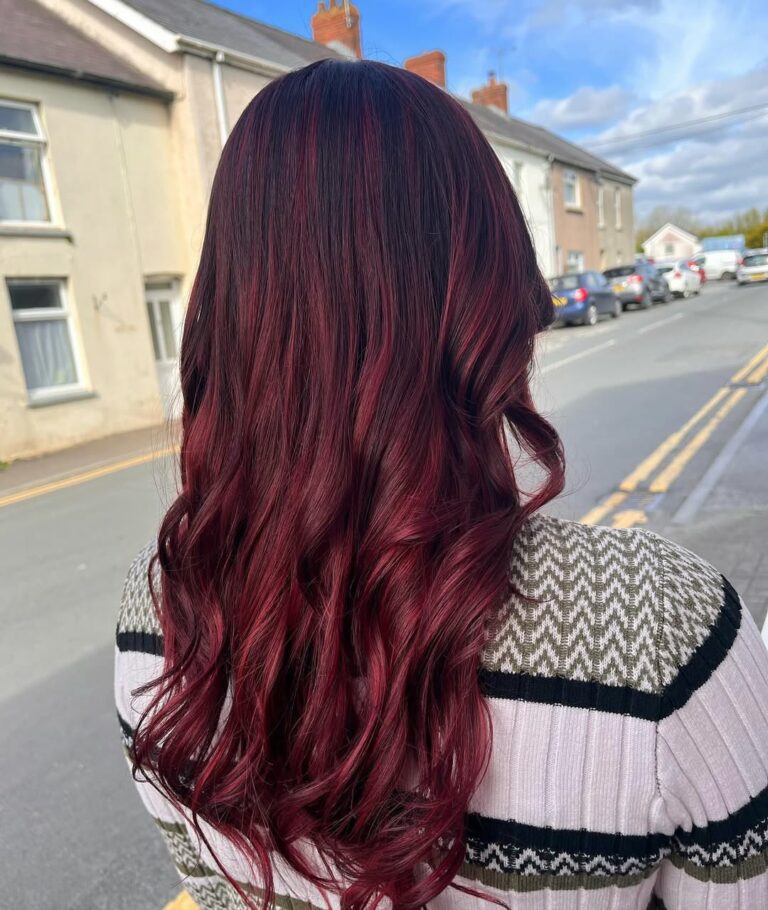 10 Stunning Red Violet Hair Color Ideas For A Captivating Look