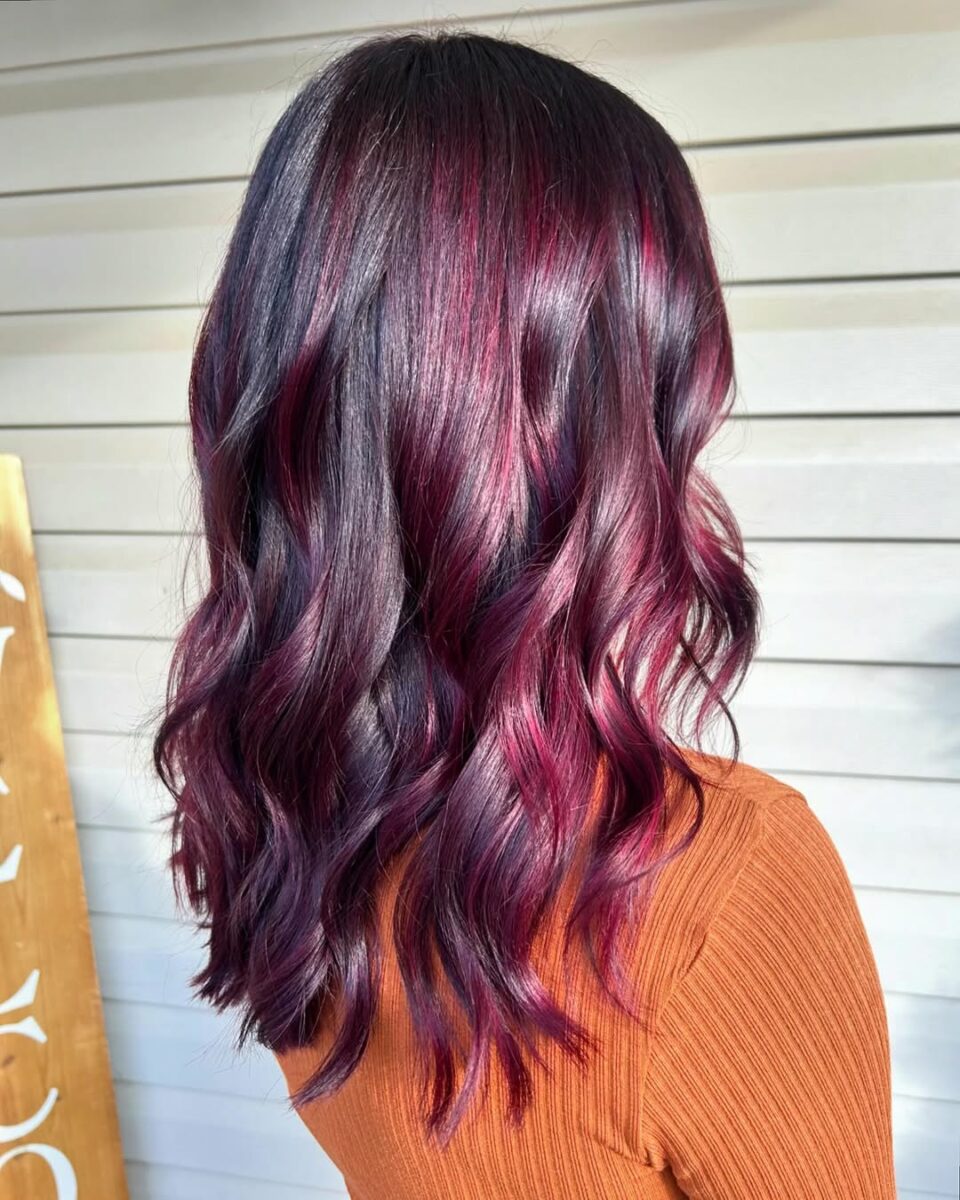 10 Stunning Red Violet Hair Color Ideas For A Captivating Look