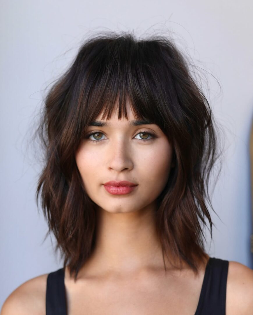 10 Modern Shag With Bangs Ideas For Every Hair Length