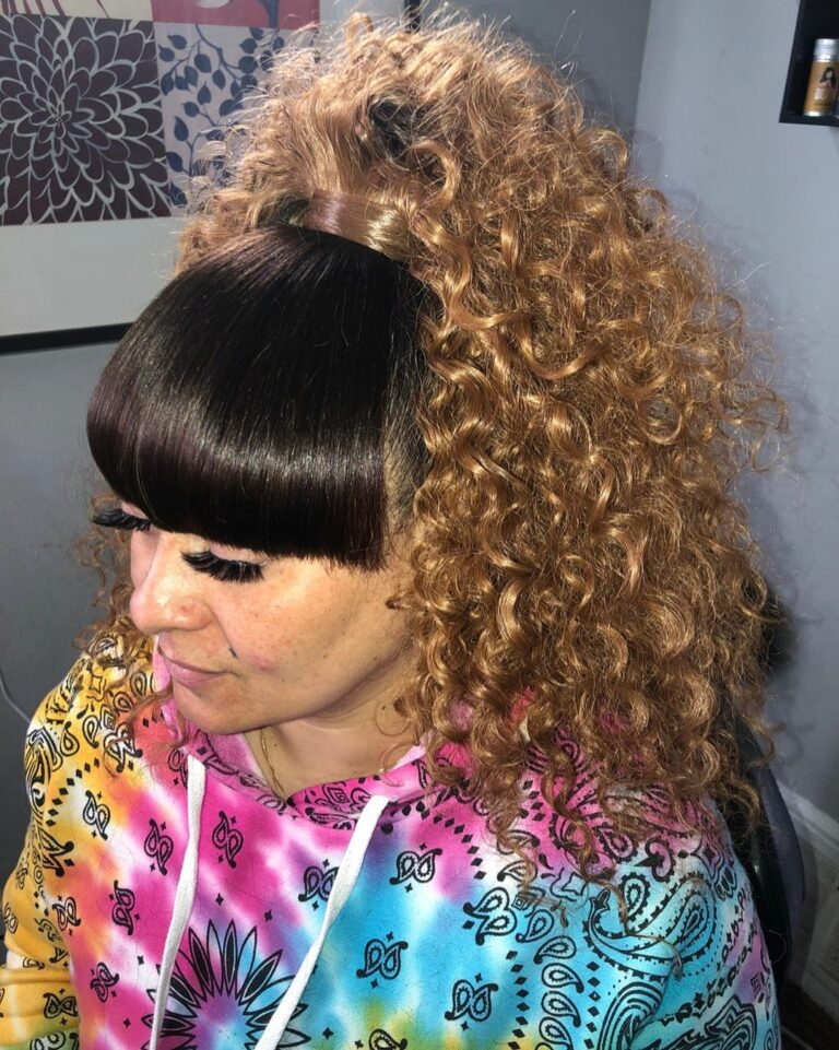 10 Cute And Flirty Ways To Wear A Ponytail With Bangs