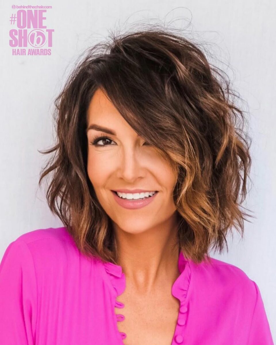 10 Low-Maintenance Layered Lob Hairstyles For Fine Hair