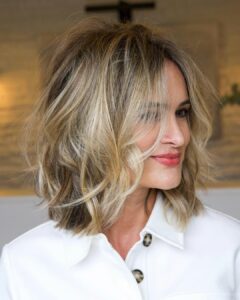 10 Low-Maintenance Layered Lob Hairstyles For Fine Hair
