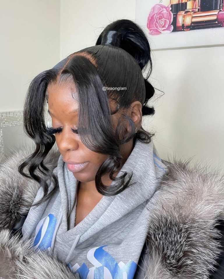 10 Cute And Flirty Ways To Wear A Ponytail With Bangs