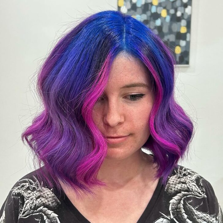 11 Out-Of-This-World Galaxy Hair Trends You'll Be Obsessed With