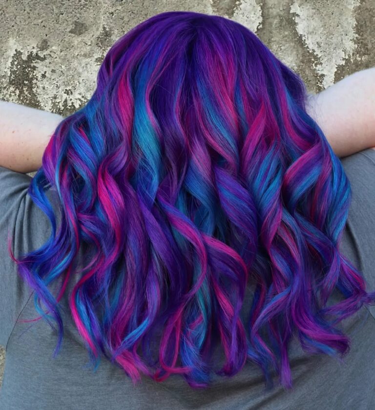 11 Out-Of-This-World Galaxy Hair Trends You'll Be Obsessed With