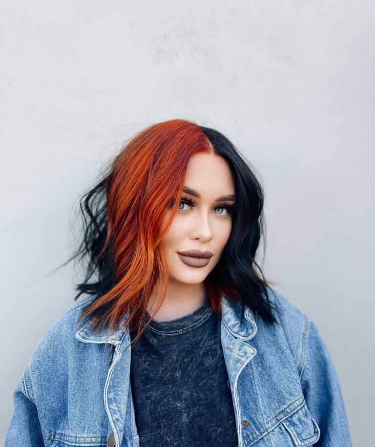 10 Color Blocking Hair Ideas Tempting You To Go Edgy This Year