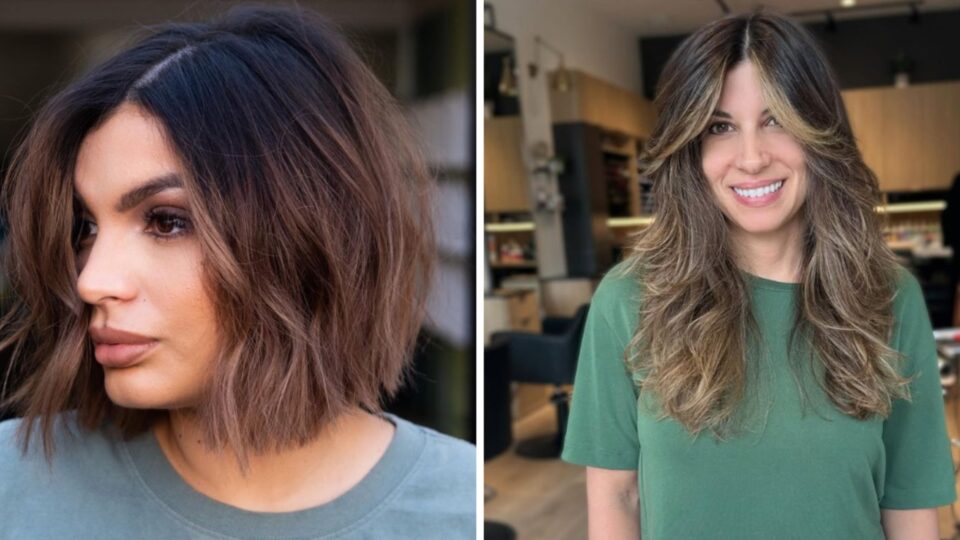 30 idées de coupes de cheveux tendance pour commencer 2025 avec les ...