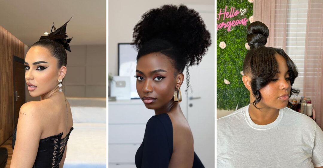 36 peinados elegantes con moño para todos los gustos y estilos