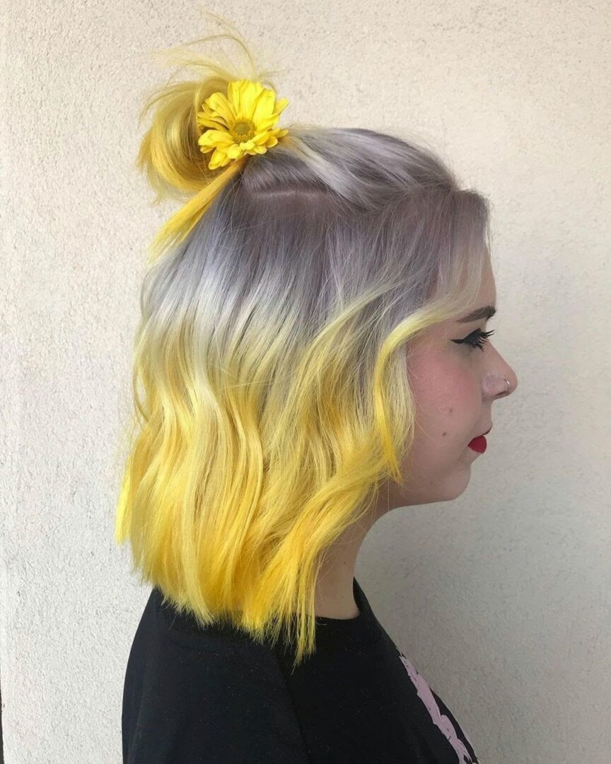 Embrace The Sunshine With 13 These Fabulous Yellow Hair Styles