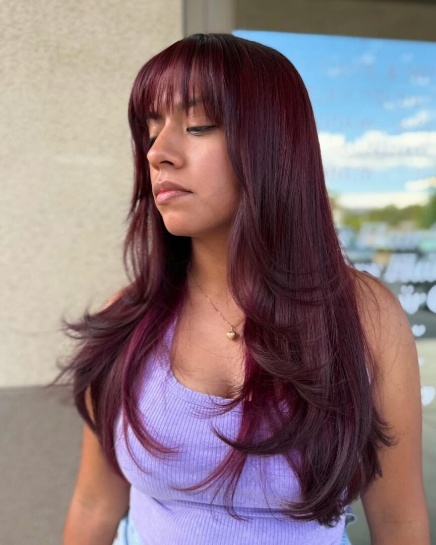 30 fabulosas ideas para teñirte el pelo de ciruela que inspirarán tu ...