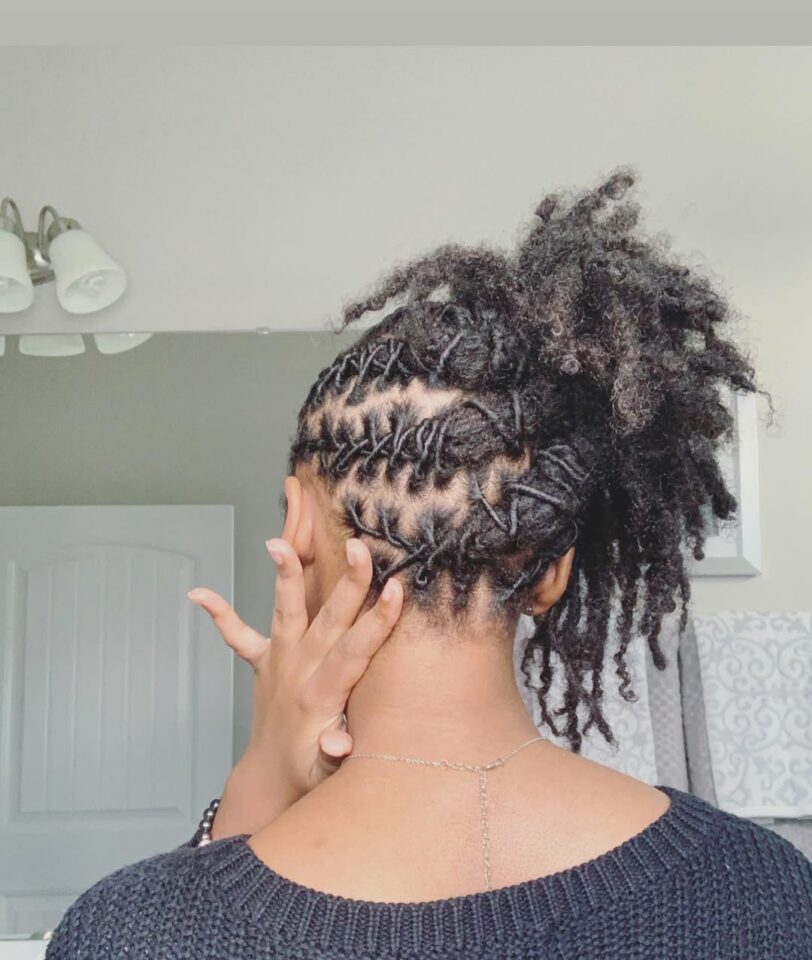 10 Trendy Styles To Showcase Dreads On Short Hair