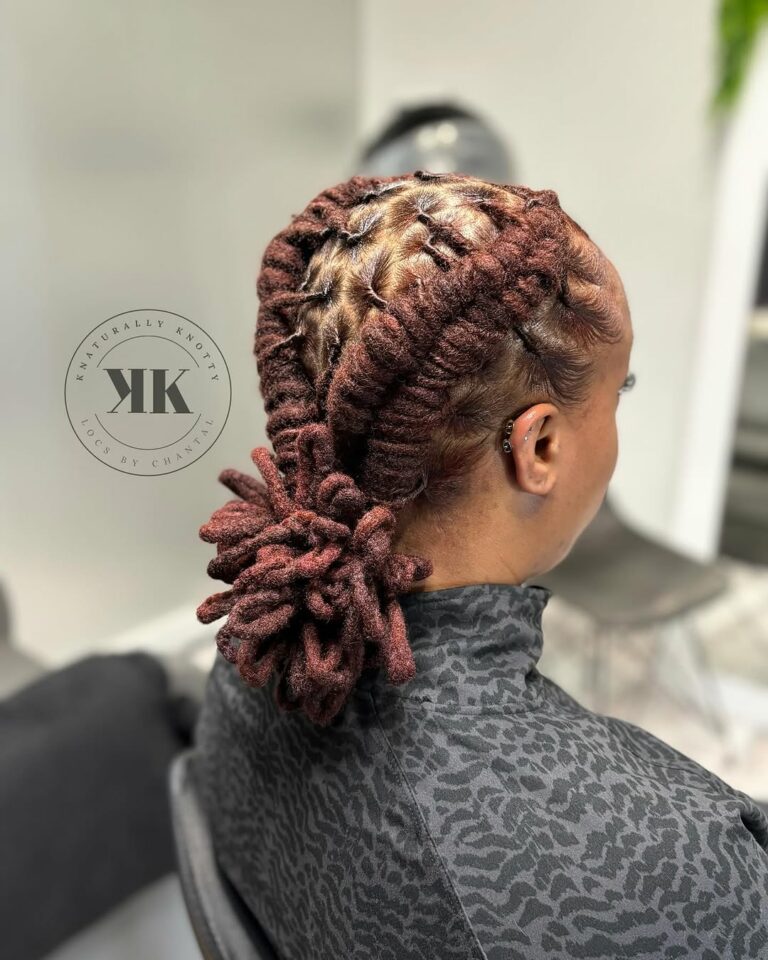 10 Trendy Styles To Showcase Dreads On Short Hair