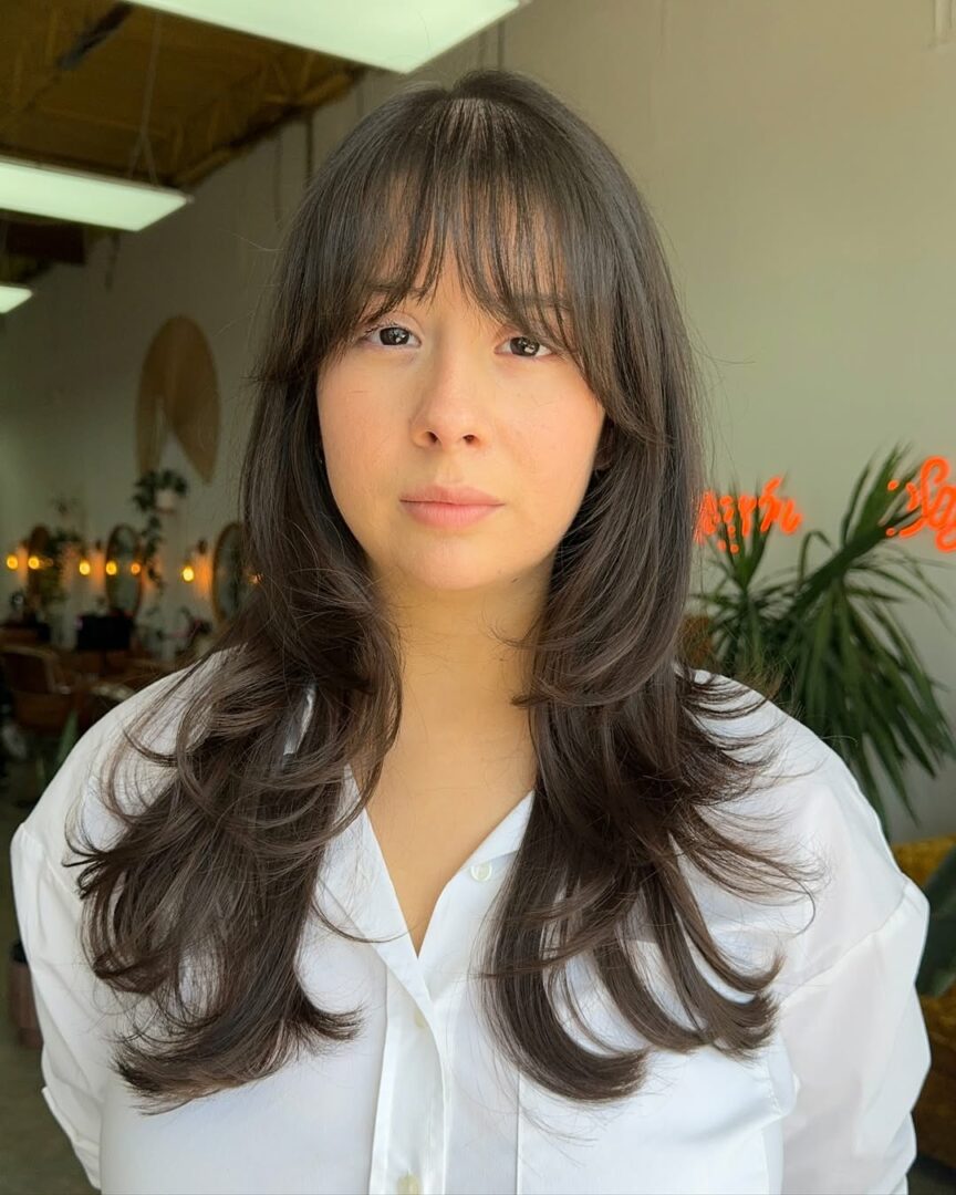 Why Curtain Bangs Are The Best Face-Framing Cut For Women Over 50