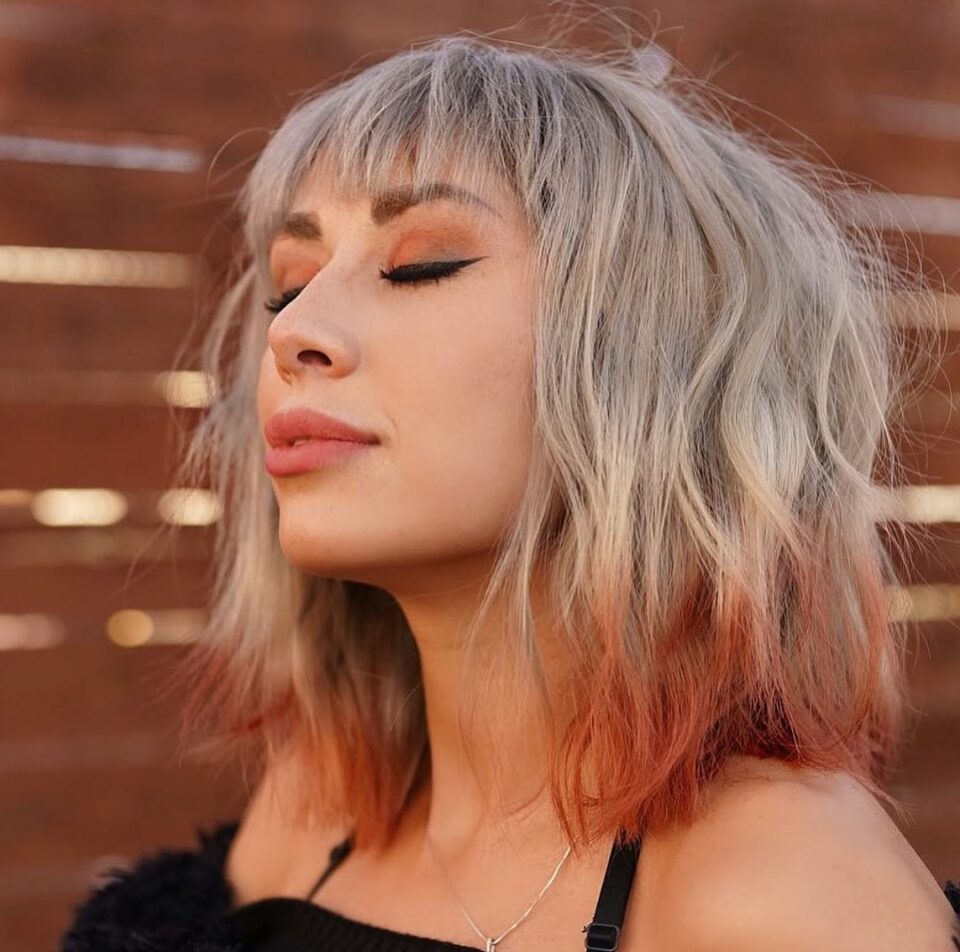 10 Amazing Ways To Rock Dyed Ends Of Hair