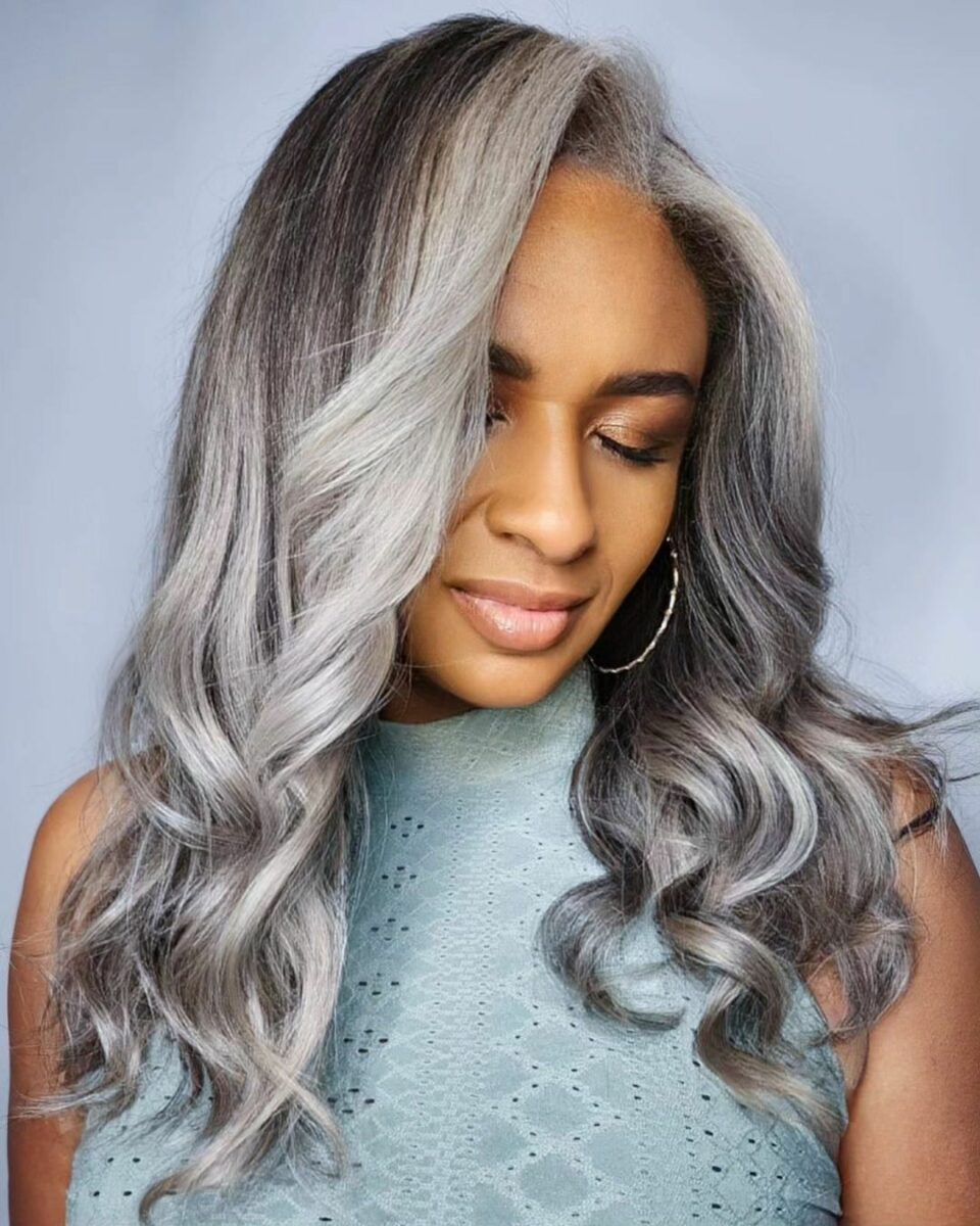 Grey Ombre Is The Coolest Way To Go Silver, And These 16 Looks Nail It