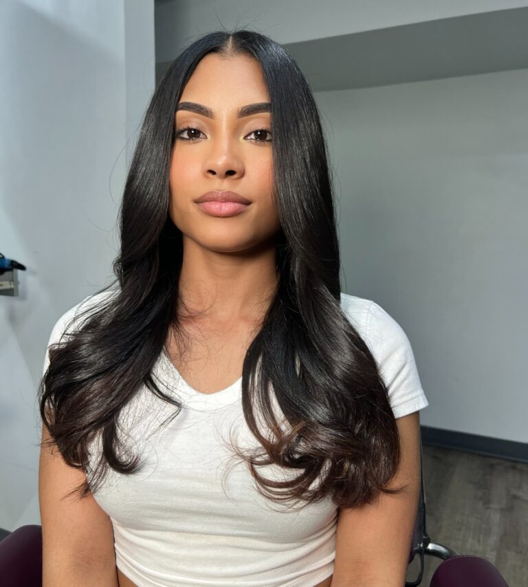 Want That Glossy Finish? 12 Silk Pressed Hairstyles To Show Your Stylist