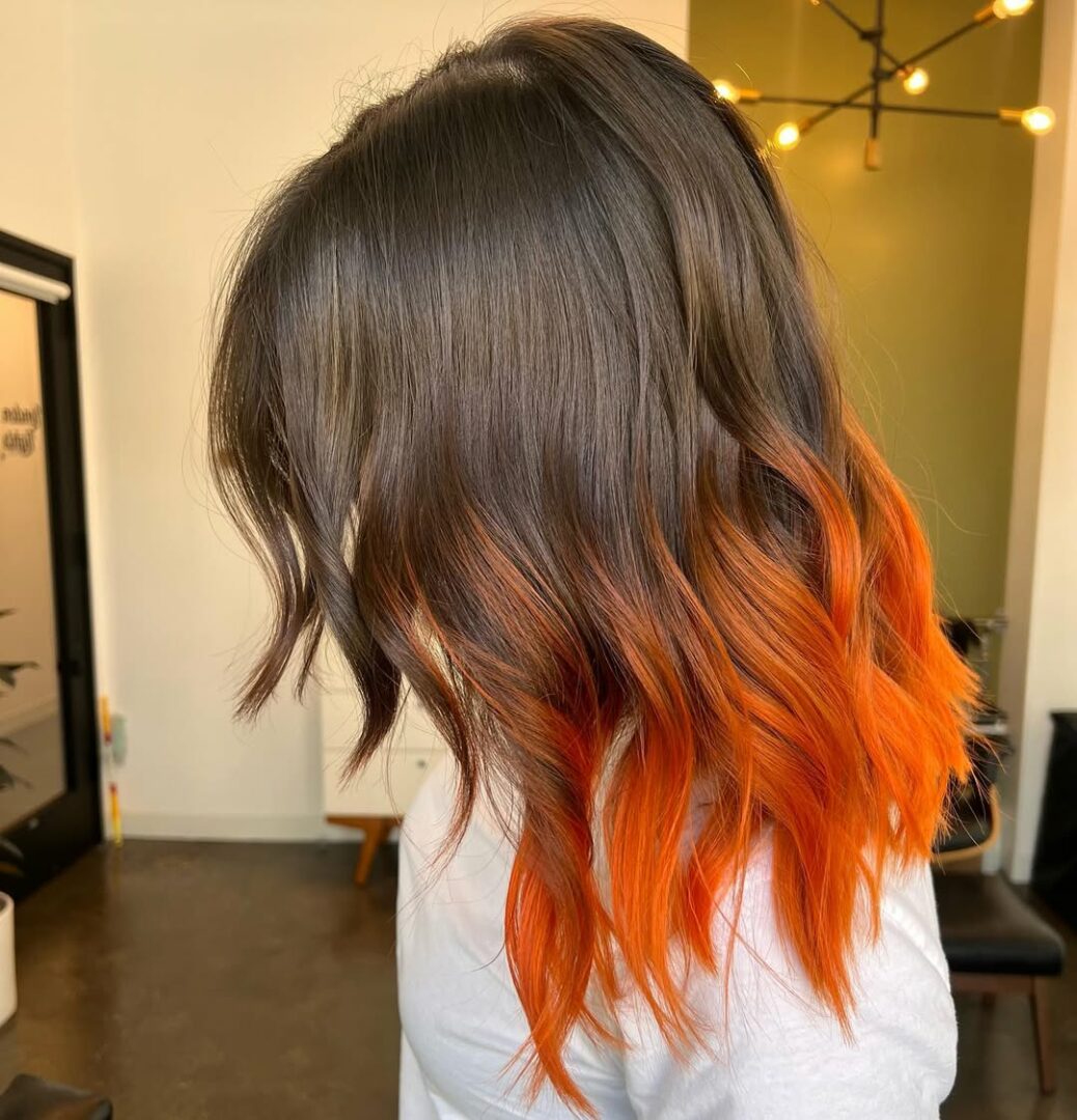 10 Amazing Ways To Rock Dyed Ends Of Hair