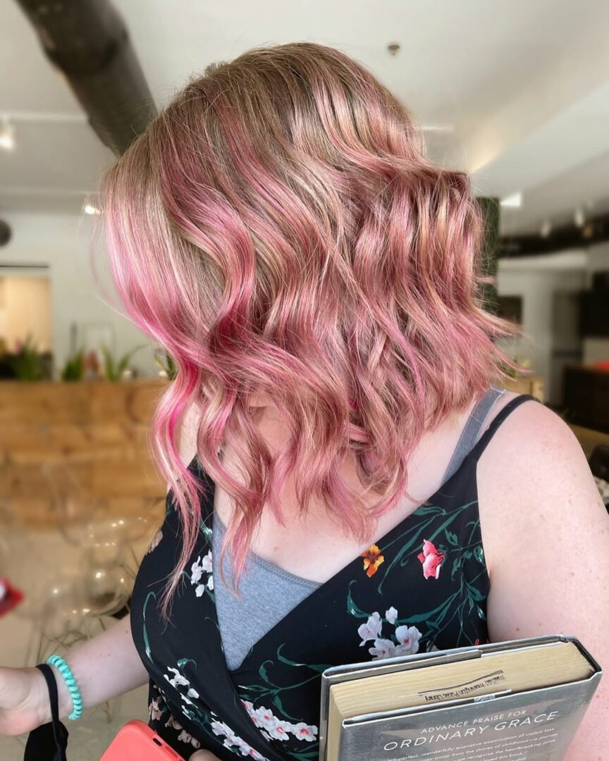 Add A Pop Of Pink With These Gorgeous 12 Balayage Styles