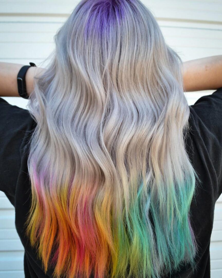 12 Dyed End Looks That Add Color Without The Commitment, From Soft ...