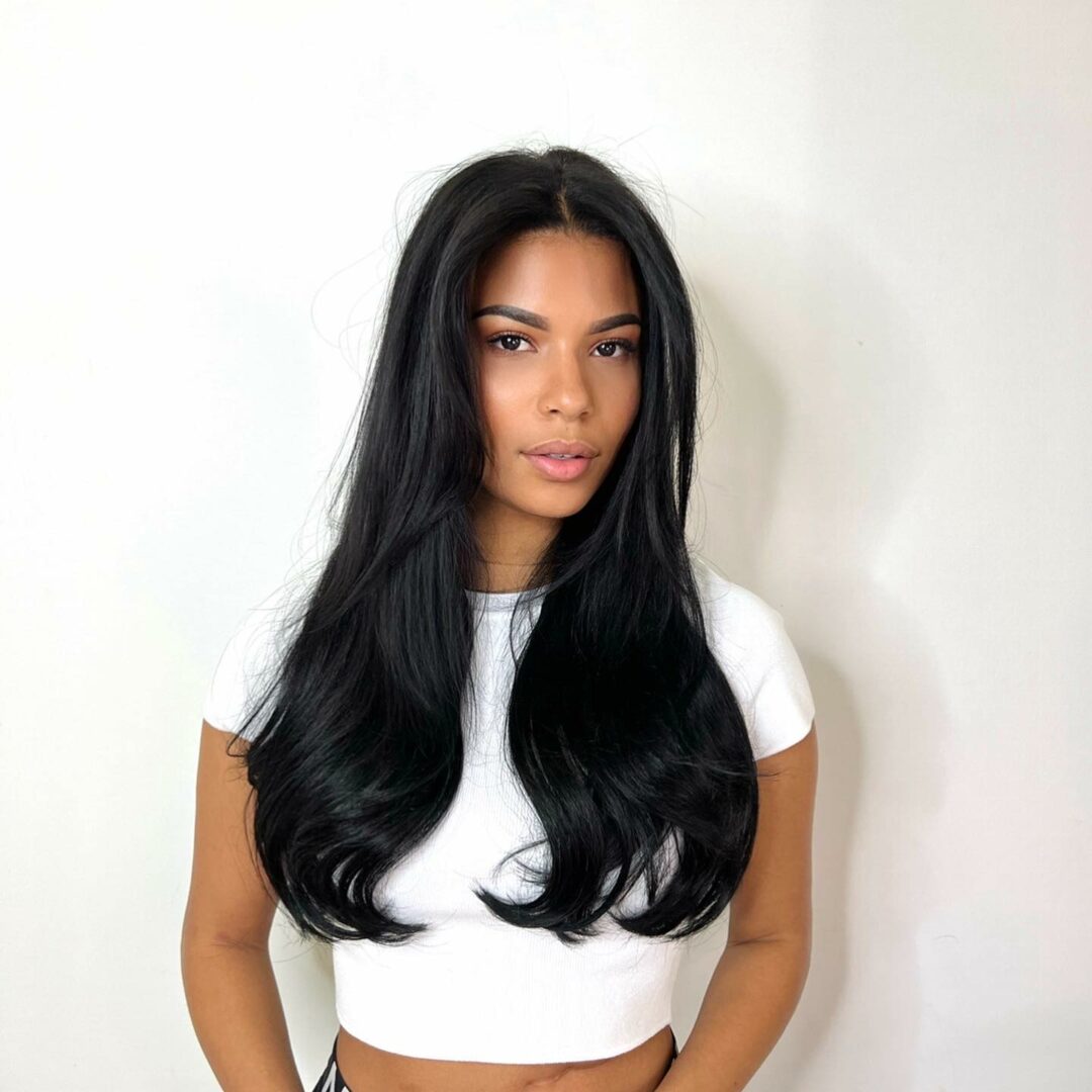 32 cortes de cabelo que fazem o cabelo liso parecer mais cheio, mais ...