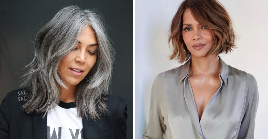 28 Flattering Face-Framing Hairstyles For Older Women That Make You ...