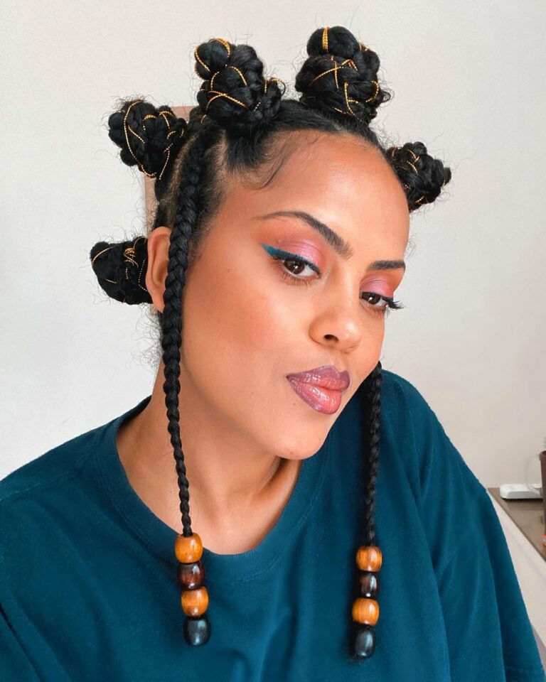 Celebrate Your Heritage 25 Bold And Beautiful Bantu Knots Hairstyles ...