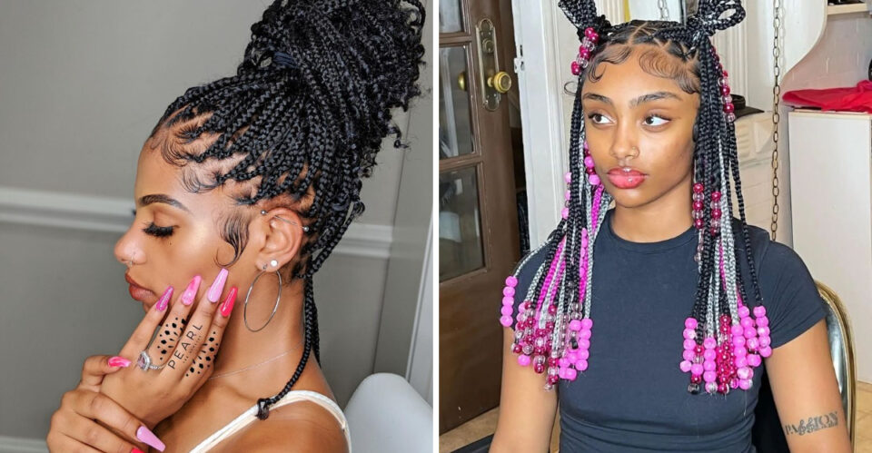 These 30 Small Knotless Braids Will Give You That Timeless Look