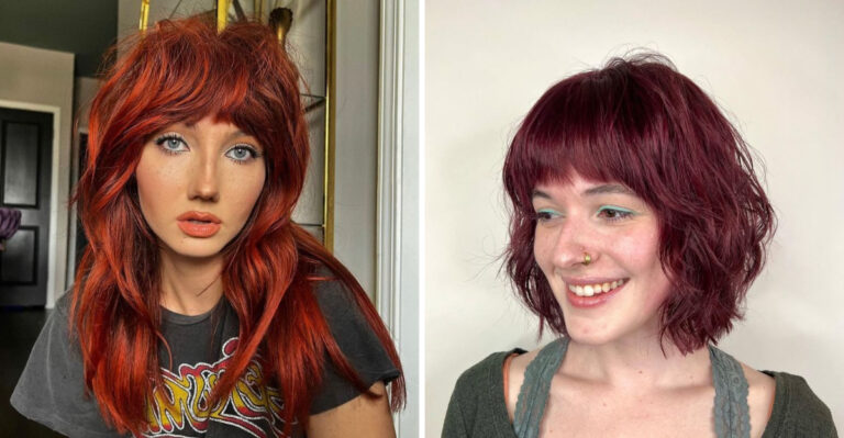 Bangs And Bold Reds Make Magic In These 15 Styles