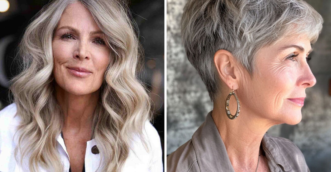 15 Hairstyles That Complement Changing Neck Texture for Women Over 60 ...