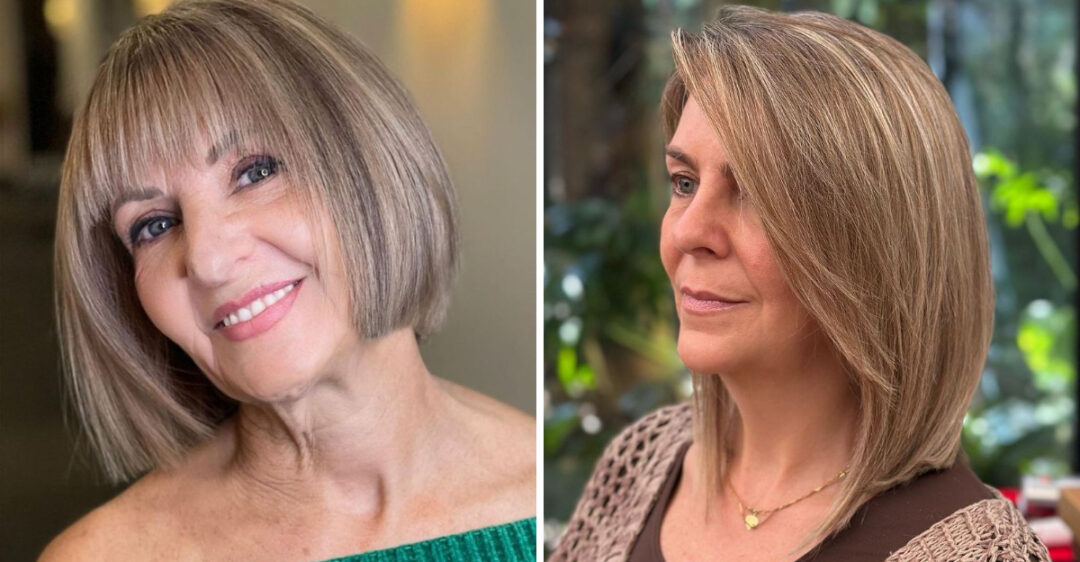 Thinking of Bangs After 50? These 19 Hairstyles Make It Work