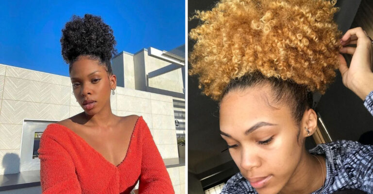 15 Gorgeous Natural Hair Puff Styles to Try Right Now