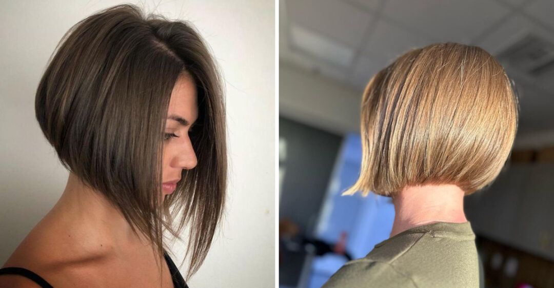15 Cute Angled Bob Haircuts For Women 40+ Dealing With Fine Hair